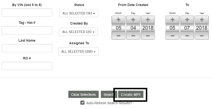 Manually Creating An Mpi